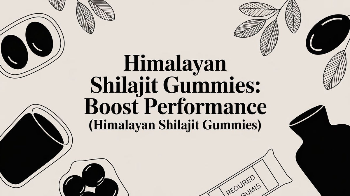 Himalayan shilajit gummies: Boost performance (himalayan shilajit gumm ...