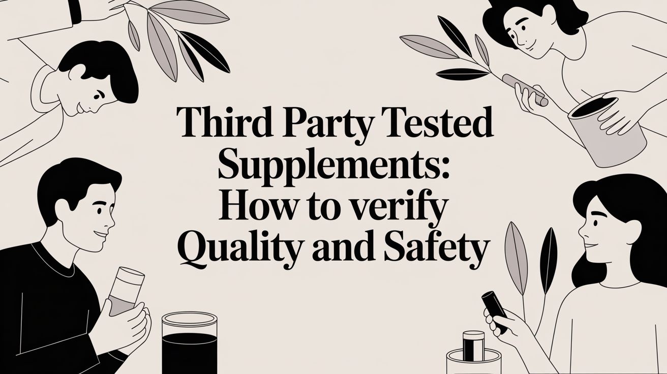 Third party tested supplements: How to verify quality and safety ...