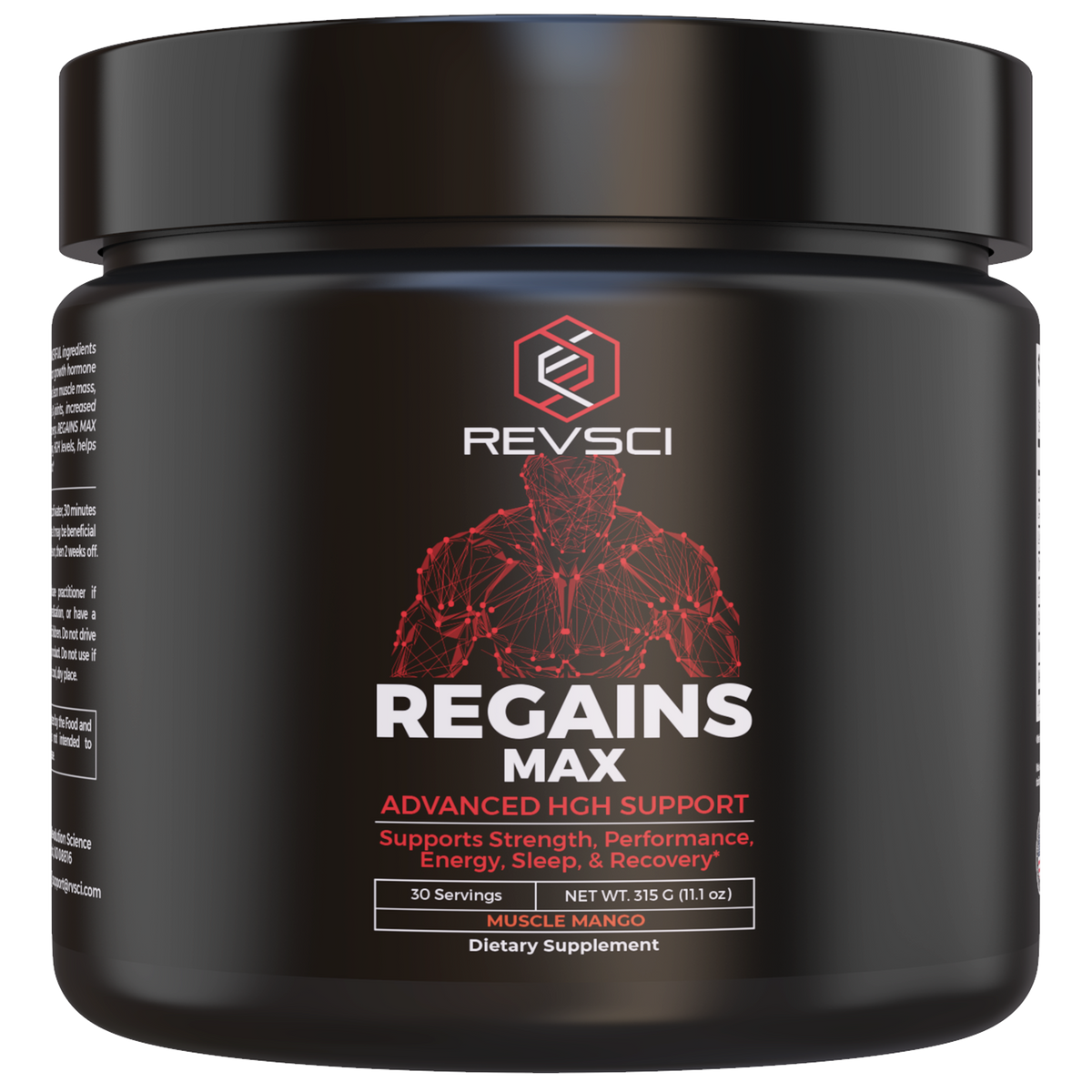 REGAINS MAX - Natural Human Growth Hormone HGH Support Supplement ...